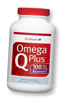 Omega Q Plus 100 with Resveratrol (60 Softgels) - Dr. Sinatra