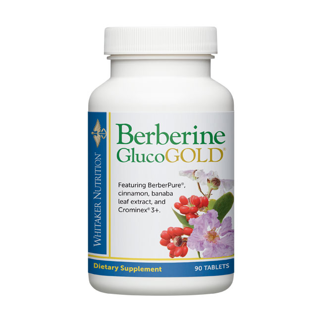 Berberine GlucoGold - Whitaker Nutrition | Healthy Directions